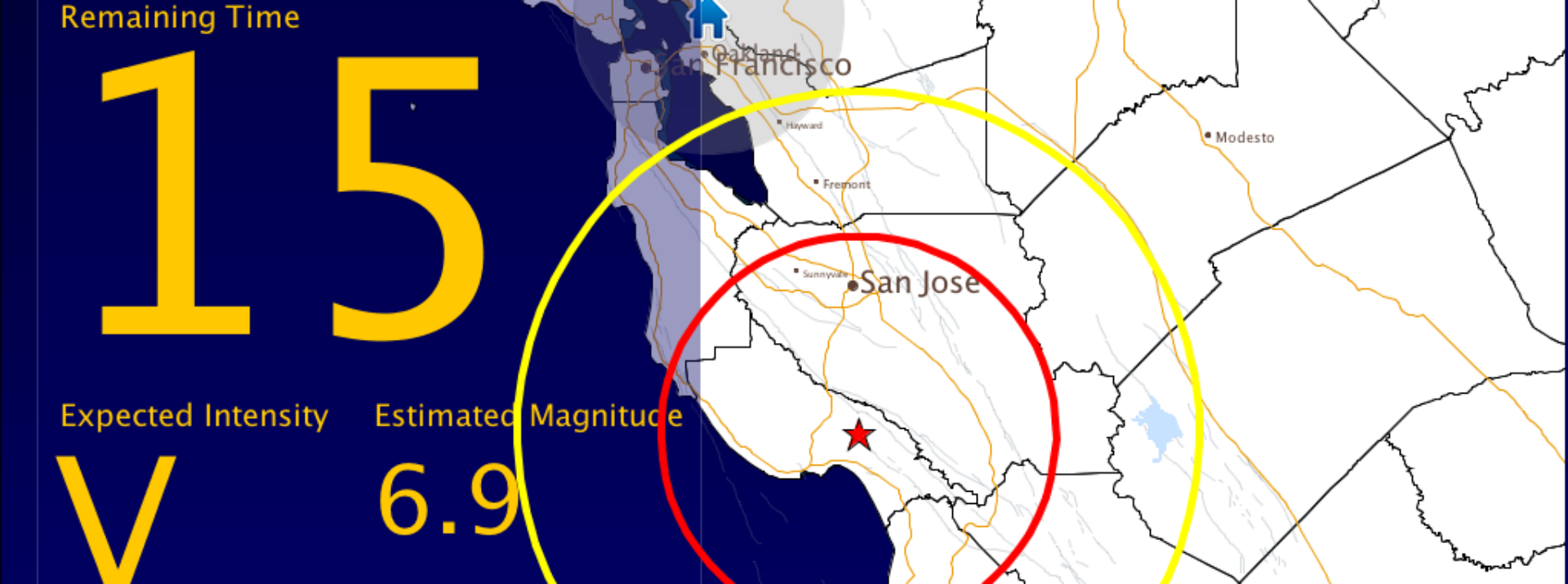 Earthquake-early warning system performs well in advance detection